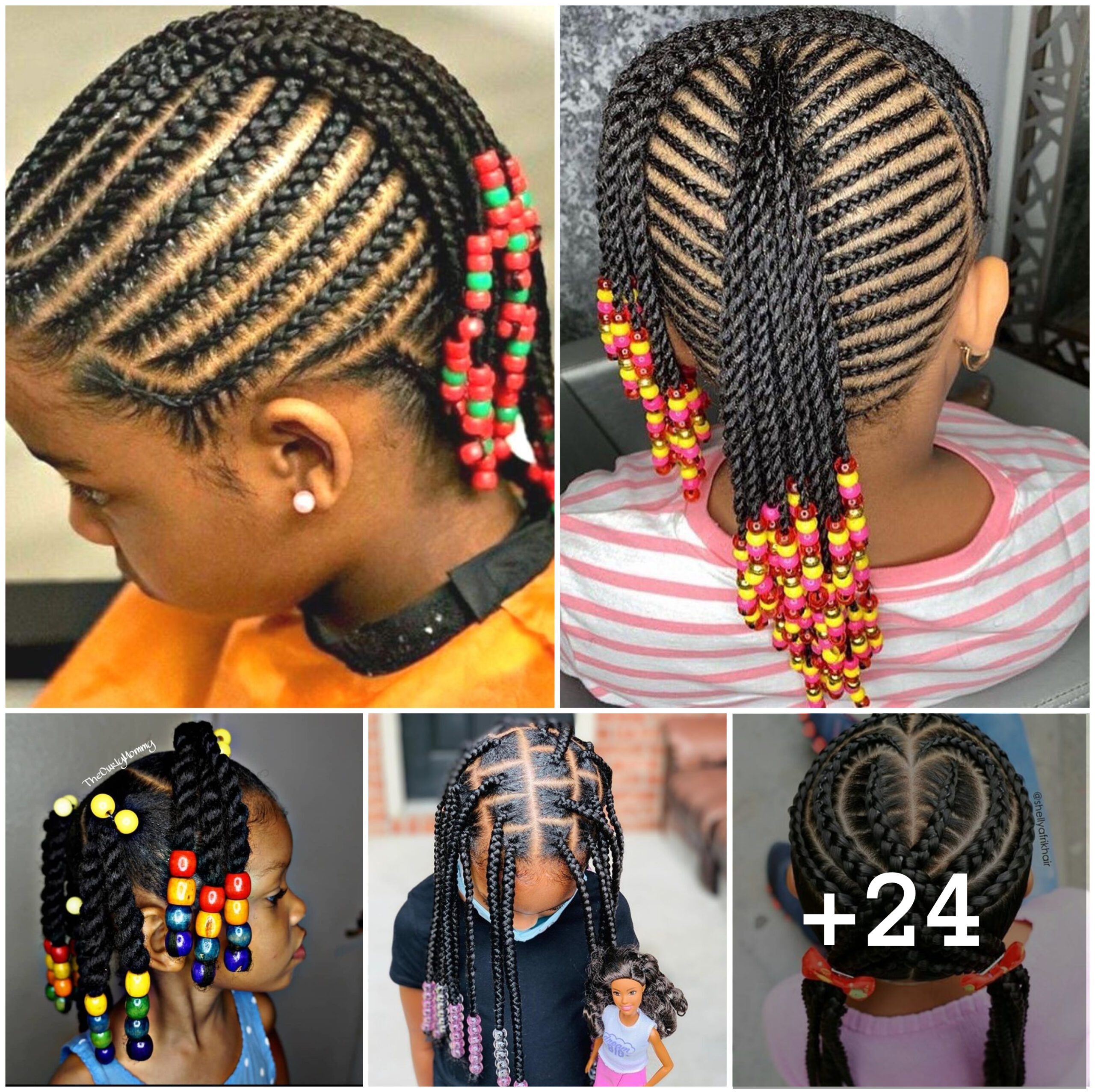 24 PHOTOS: African Cornrow Styles for Little Trendsetters